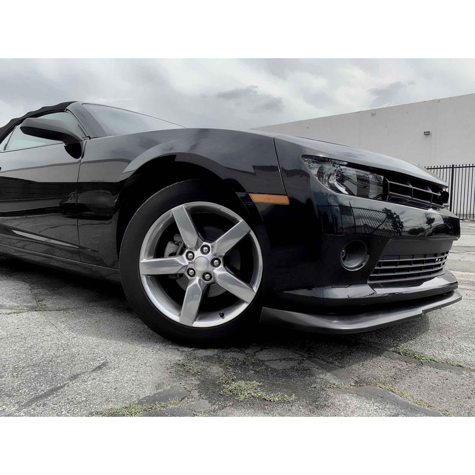 Camaro Front Splitter For 2014 2015 Chevy Camaro SS 1LE Style Splitter ...