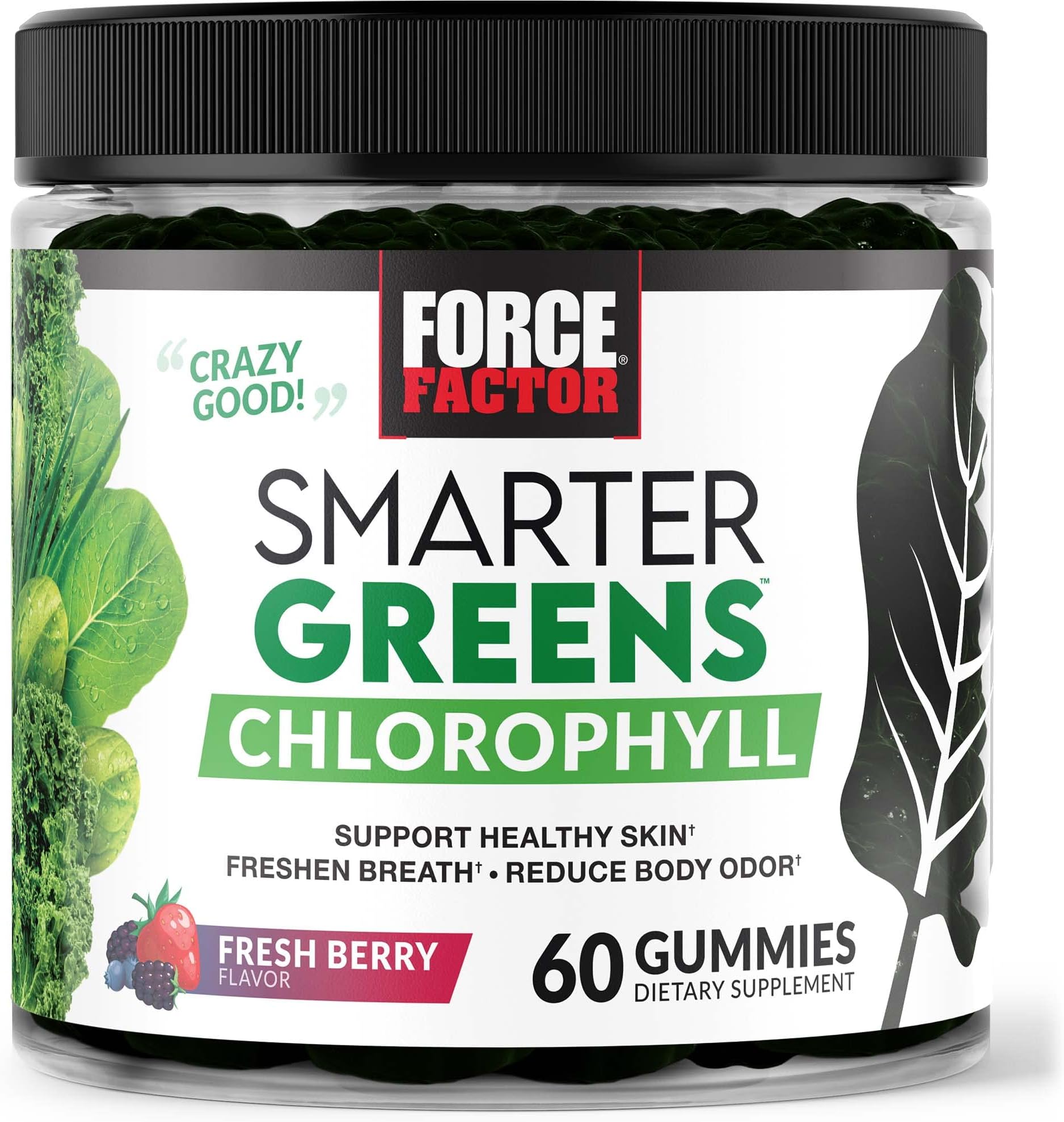 Amazon.com: Force Factor Smarter Greens Superfood Chews, Greens and ...