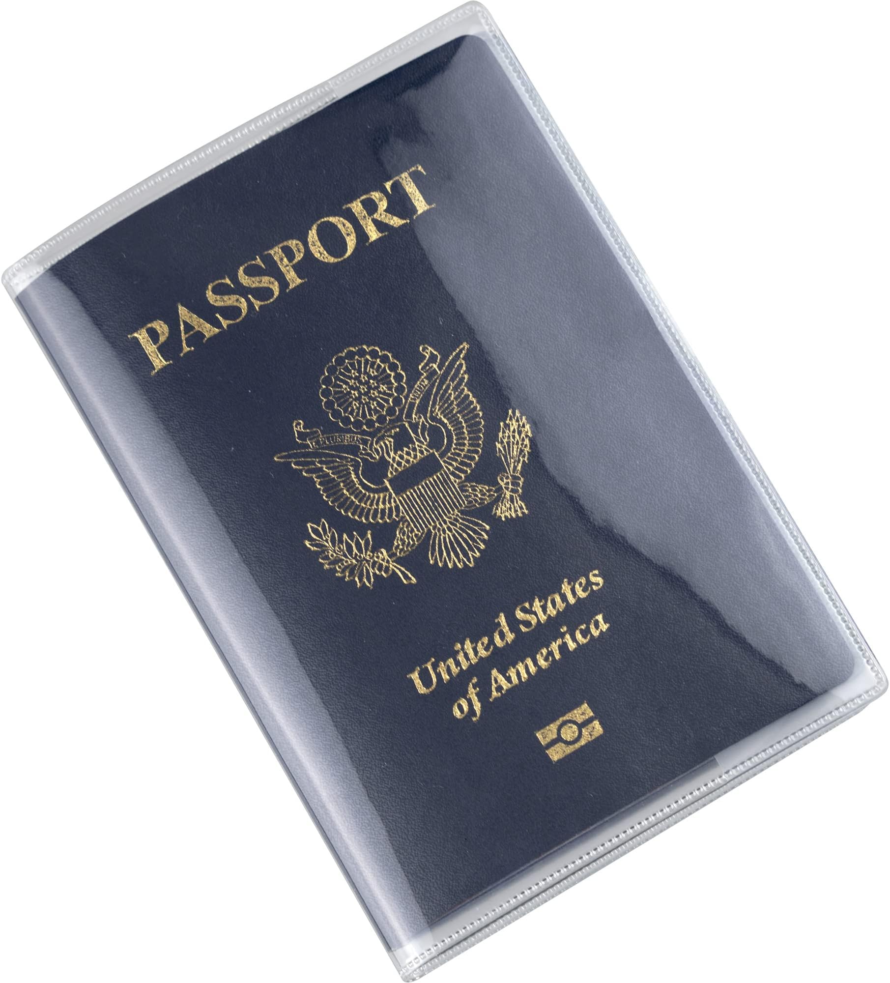 Amazon.com: Owfeel 5pcs Frosted Plastic Passport Cover Passport ...
