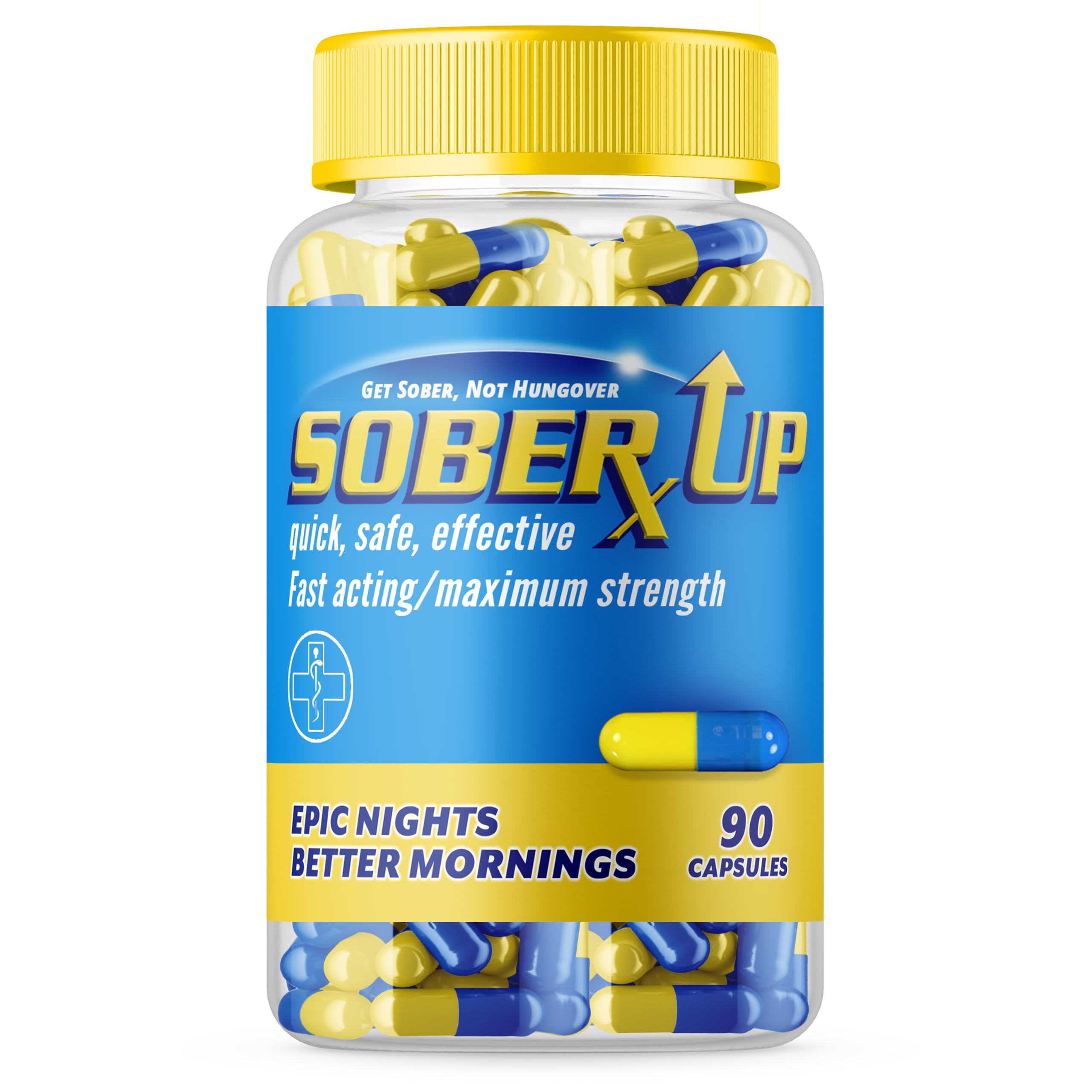 Amazon.com: SOBER UP Maximum Strength Remedy & Fast Acting Relief • Party Smart Pills • Anytime ...