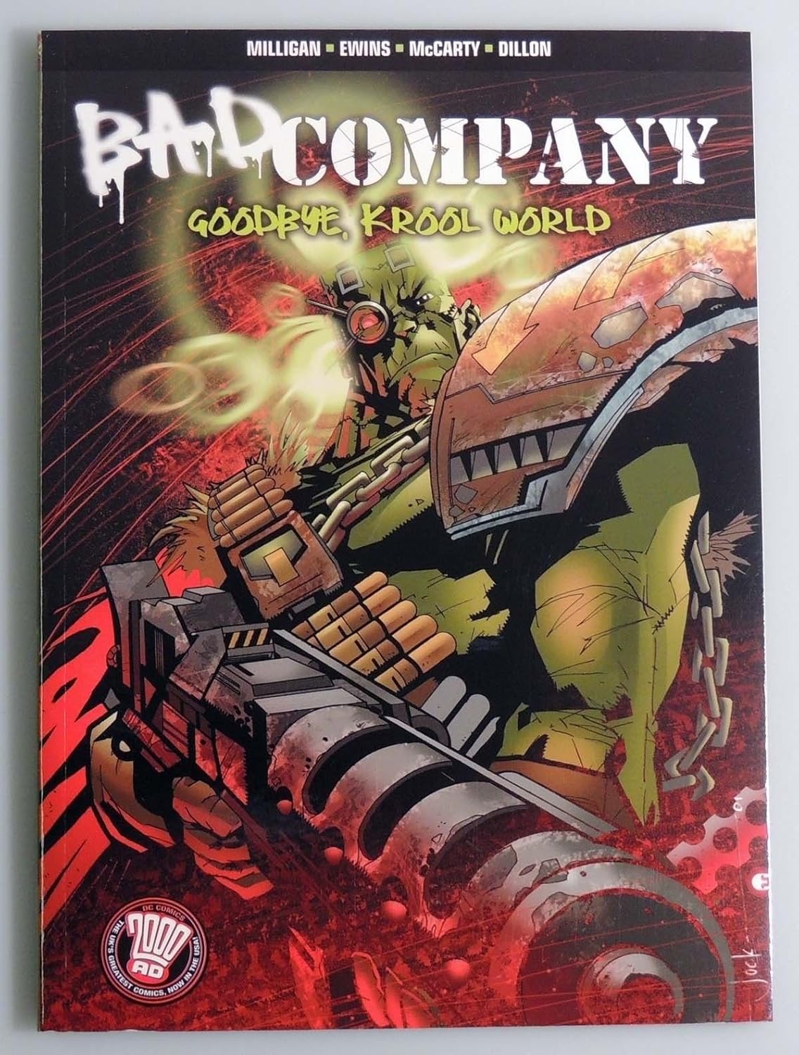 Amazon.com: Bad Company: Goodbye, Krool World: 9781401205768: Milligan ...