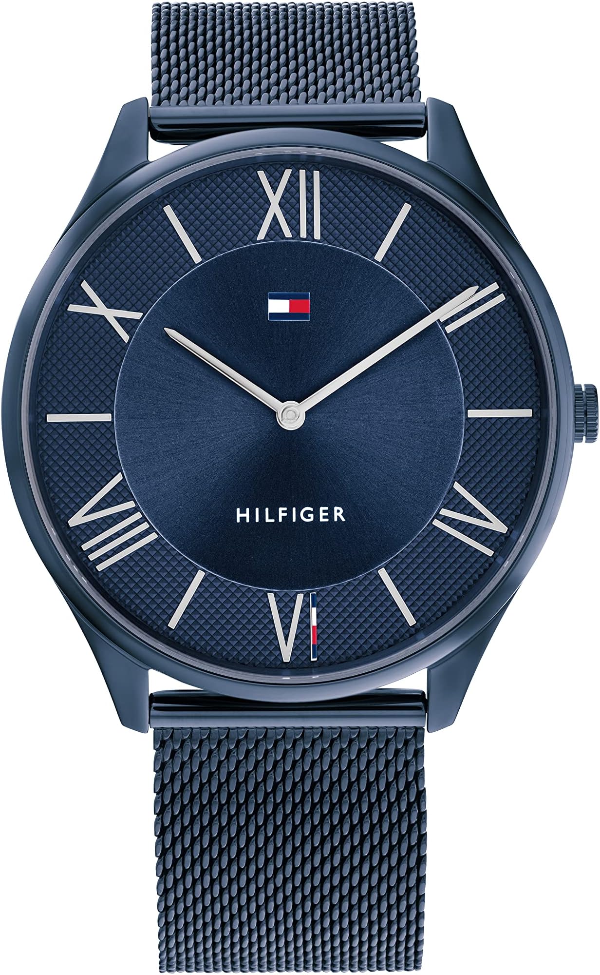 Tommy Hilfiger Blue Dial Blue Stainless Steel Strap Watch for Men ...