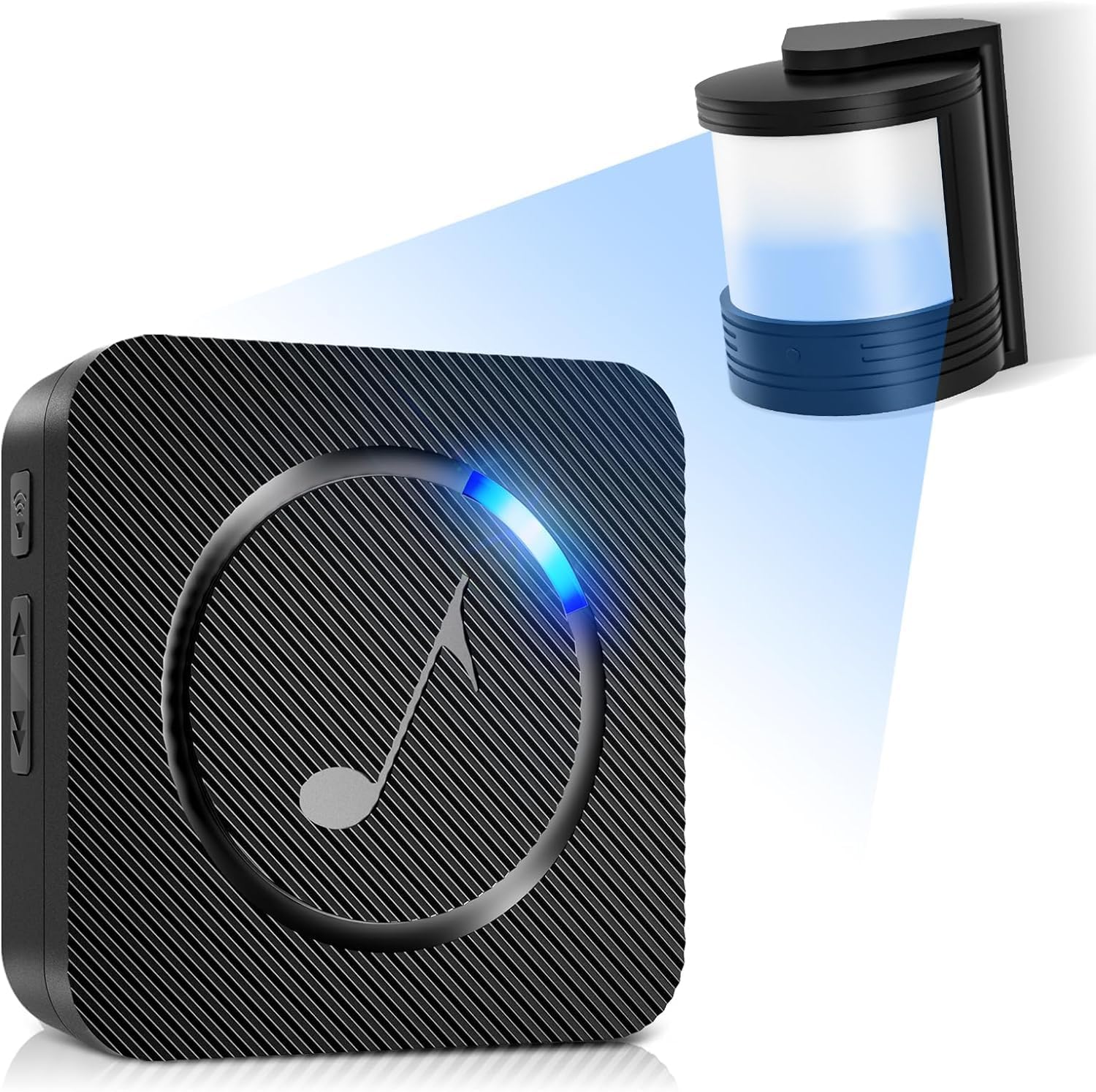 Wireless Motion Sensor Mini Size - Motion Detector Alarm Chimes Door ...