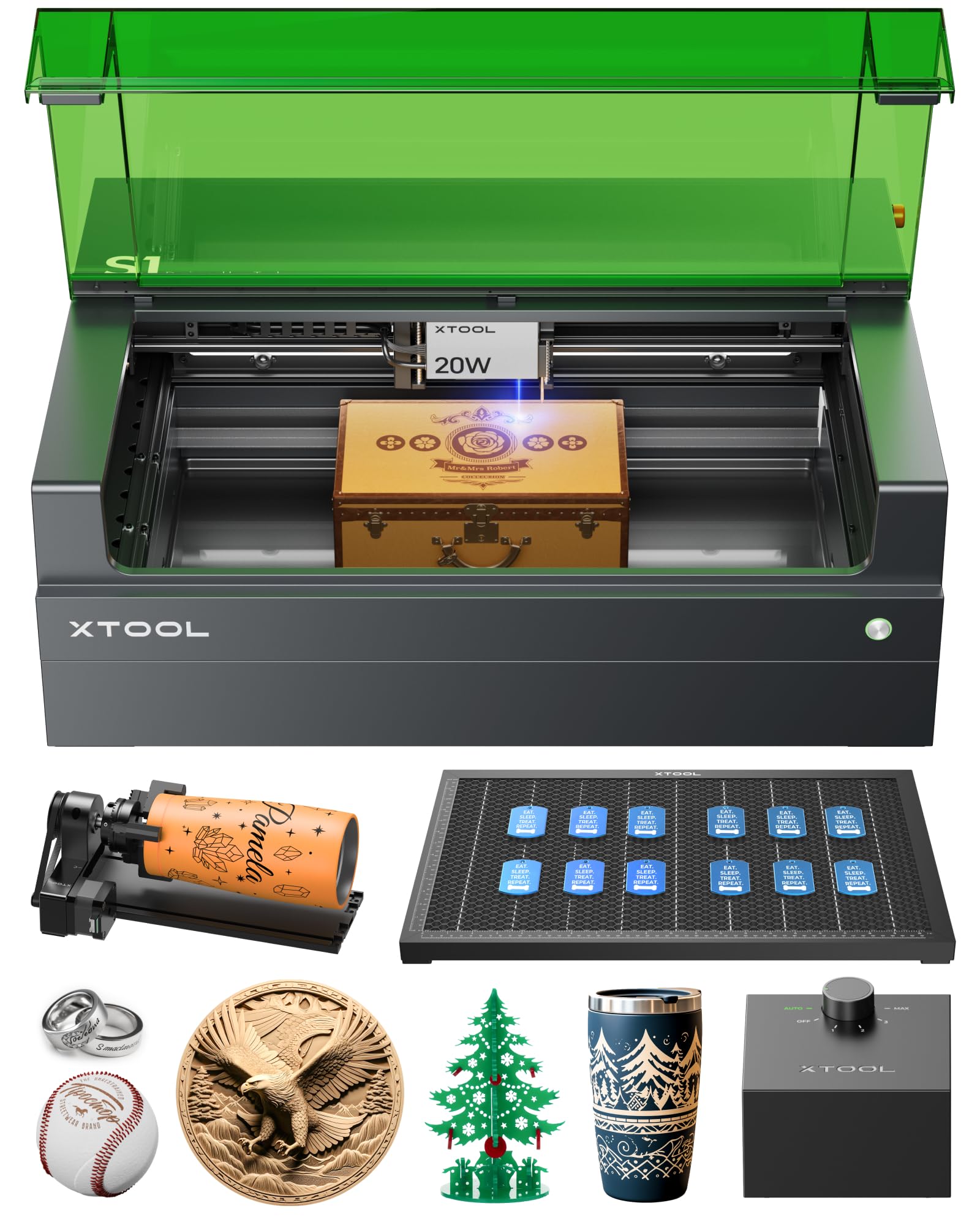 Xtools1 20w Laser Cutter And Laser Engraver For Tumblers 23 ...