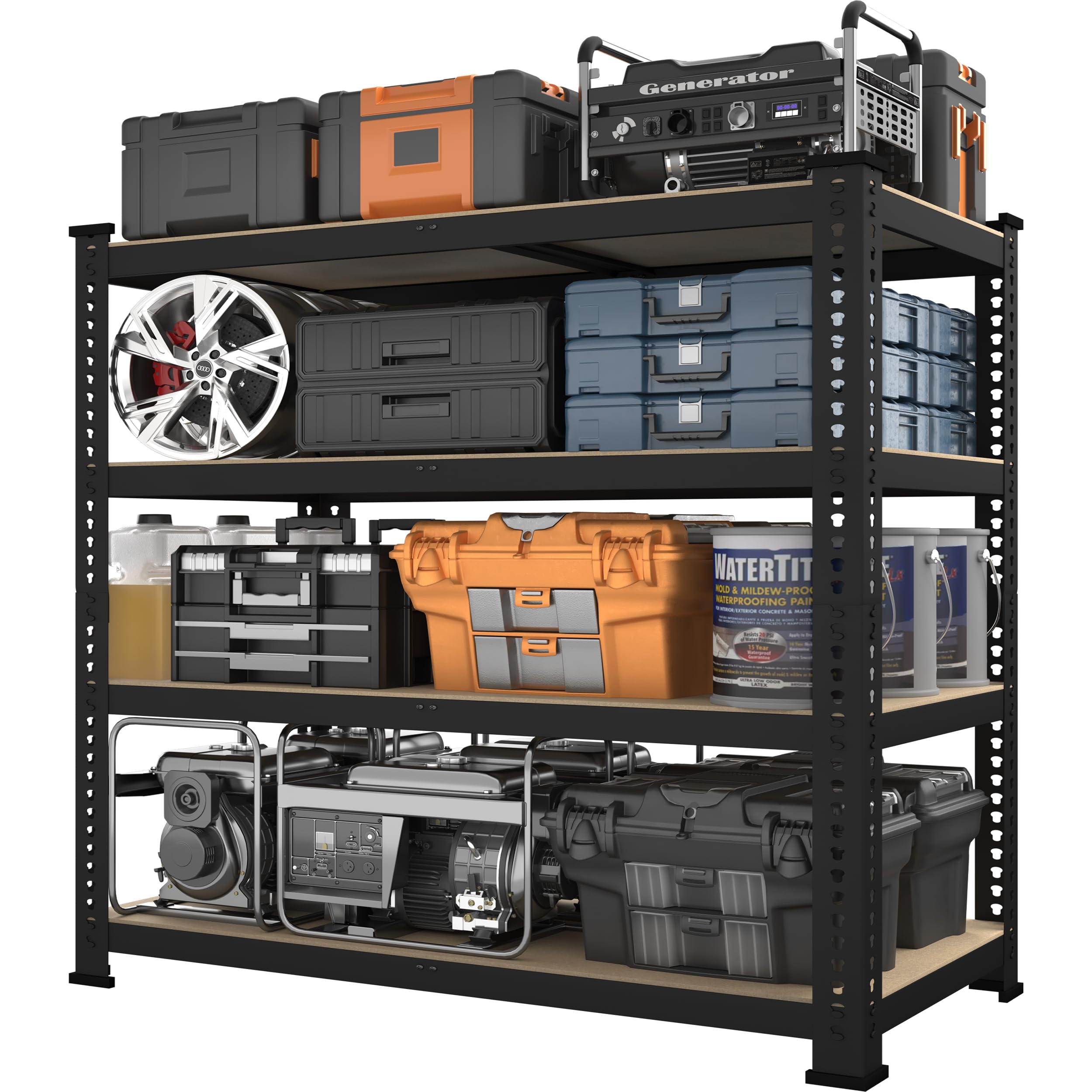 Amazon.com: Prilinex Heavy Duty Storage Shelves 40" W x 20" D x 60" H ...