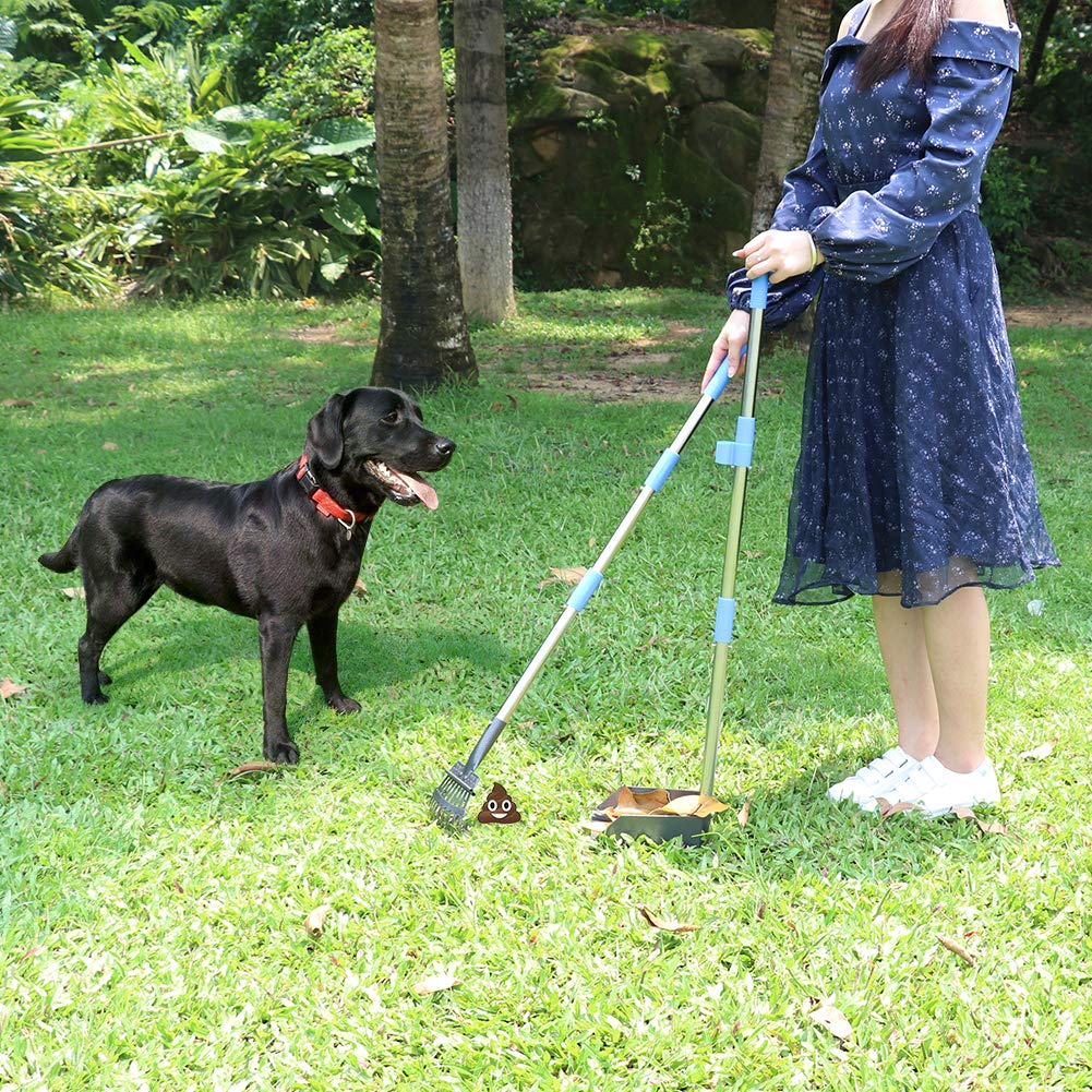 Snapklik.com : Upgraded Dog Pooper Scooper Extra Large, Adjustable Long ...