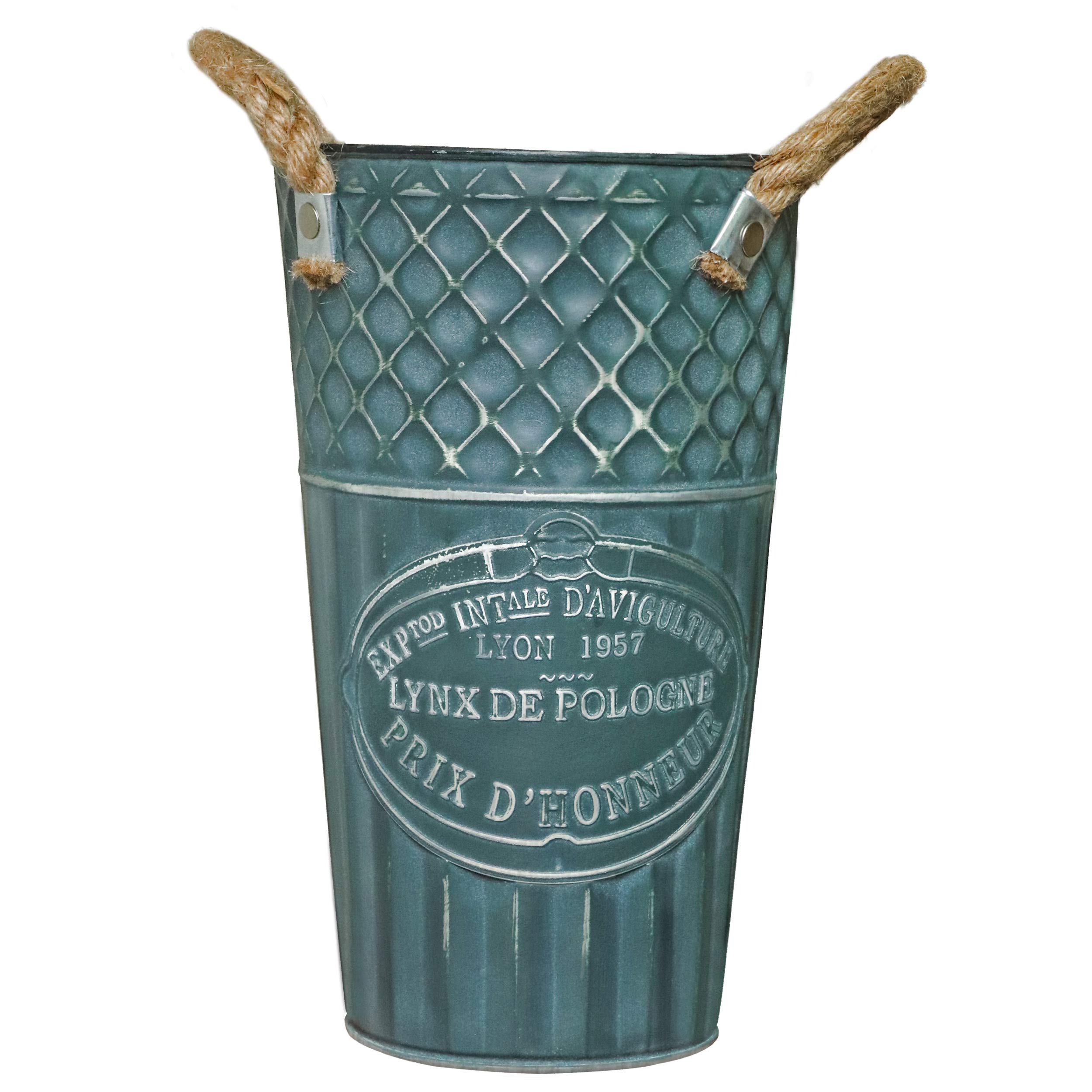 Tall French Flower Buckets