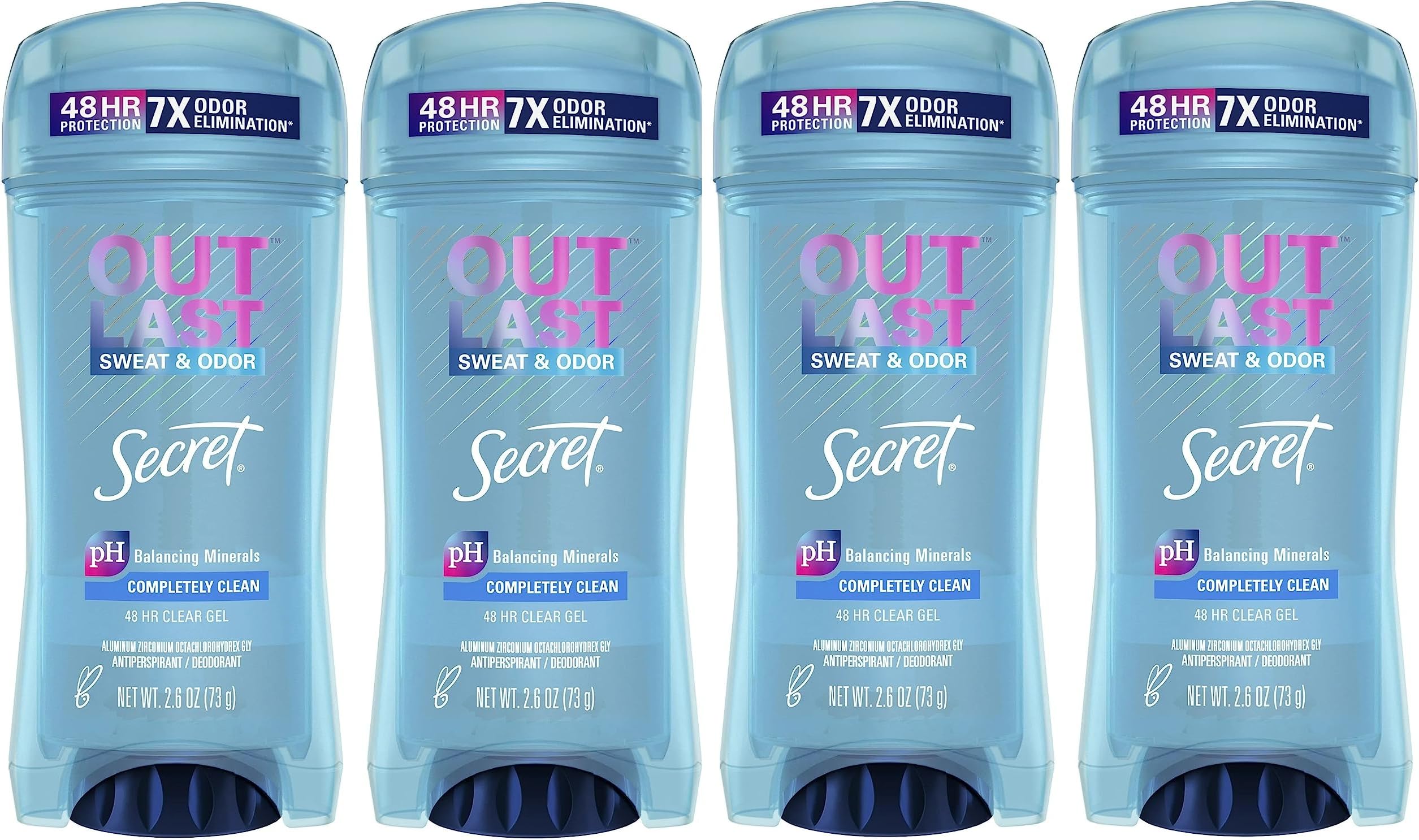 Amazon.com : Secret Outlast Clear Gel Antiperspirant Deodorant for ...