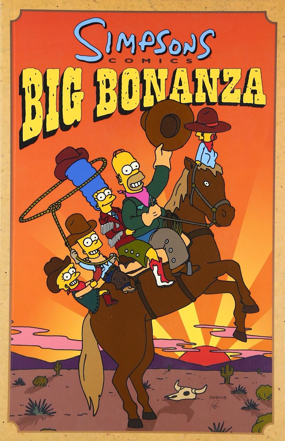 Simpsons Comics Big Bonanza : Groening, Matt: Amazon.com.mx: Libros
