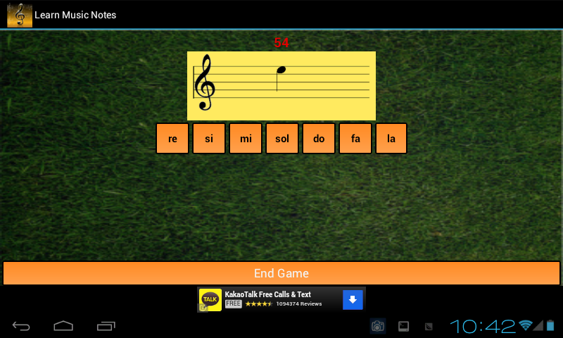 Learn Music Notes - App on Amazon Appstore