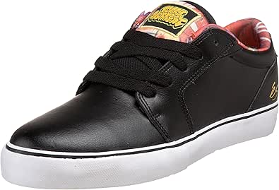 Amazon.com | eS Men's First Blood Skate Shoe,Black/White/Print,13 M US ...