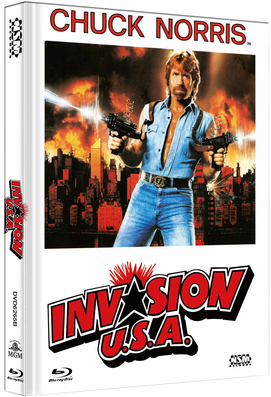 Invasion U.S.A - uncut (Blu-Ray+DVD) auf 333 limitiertes Mediabook ...