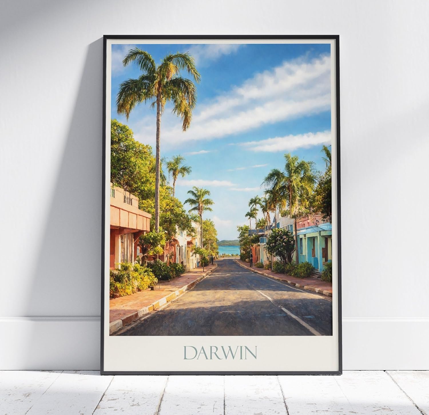 Amazon.com: Darwin Travel Print, Australia Travel Poster, Wall Art Home ...