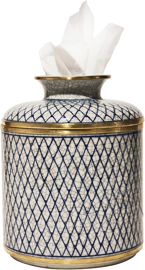Amazon.com: KensingtonRow Home Collection - Blue and White Porcelain ...