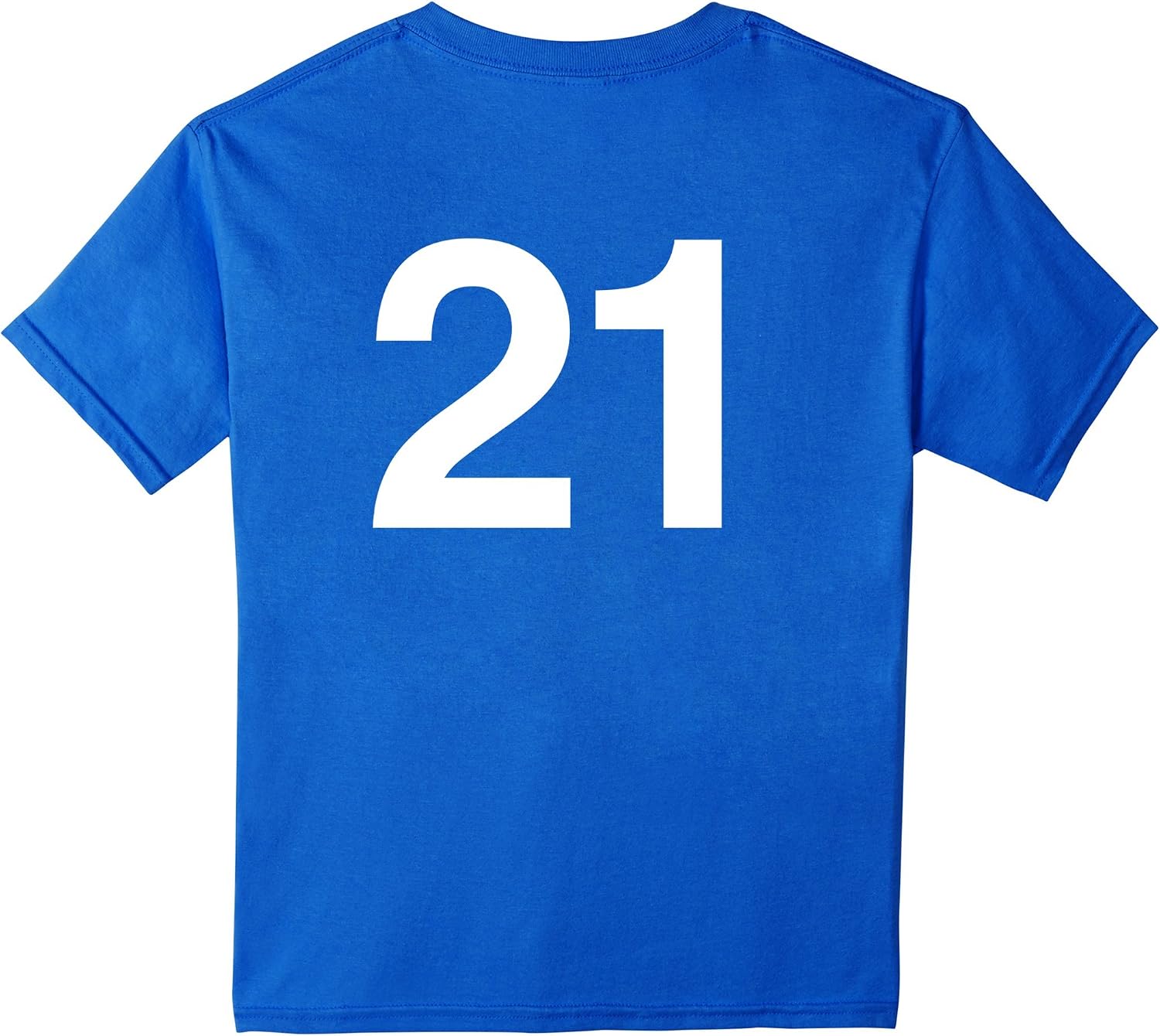 Amazon.com: Number 21 Numbered Shirt Number on Back : Clothing, Shoes ...