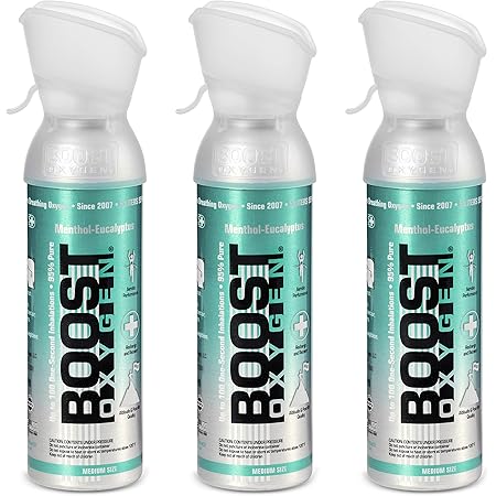 Amazon.com: 2 Pack Large 10-Liter Boost Oxygen Portable Pure Canned ...