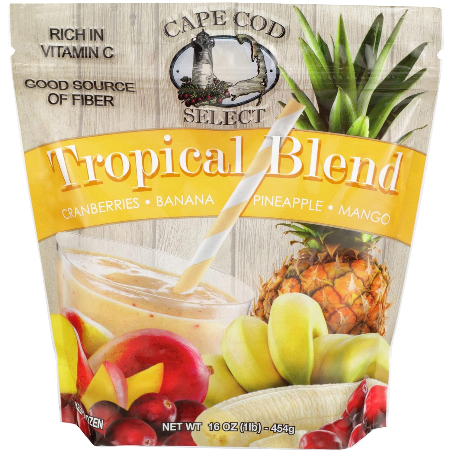 Amazon.com : Cape Cod Select Cranberries Trop Blend FZ, 16 oz : Health ...