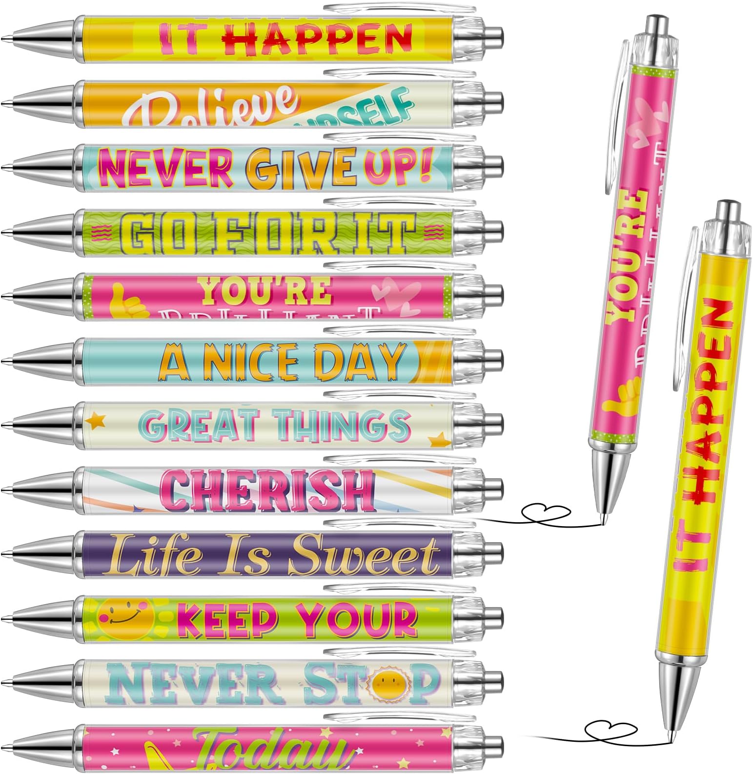 Amazon.com : Greeting Pen "Nurses Have Heart" #1 Nurse Pens with ...