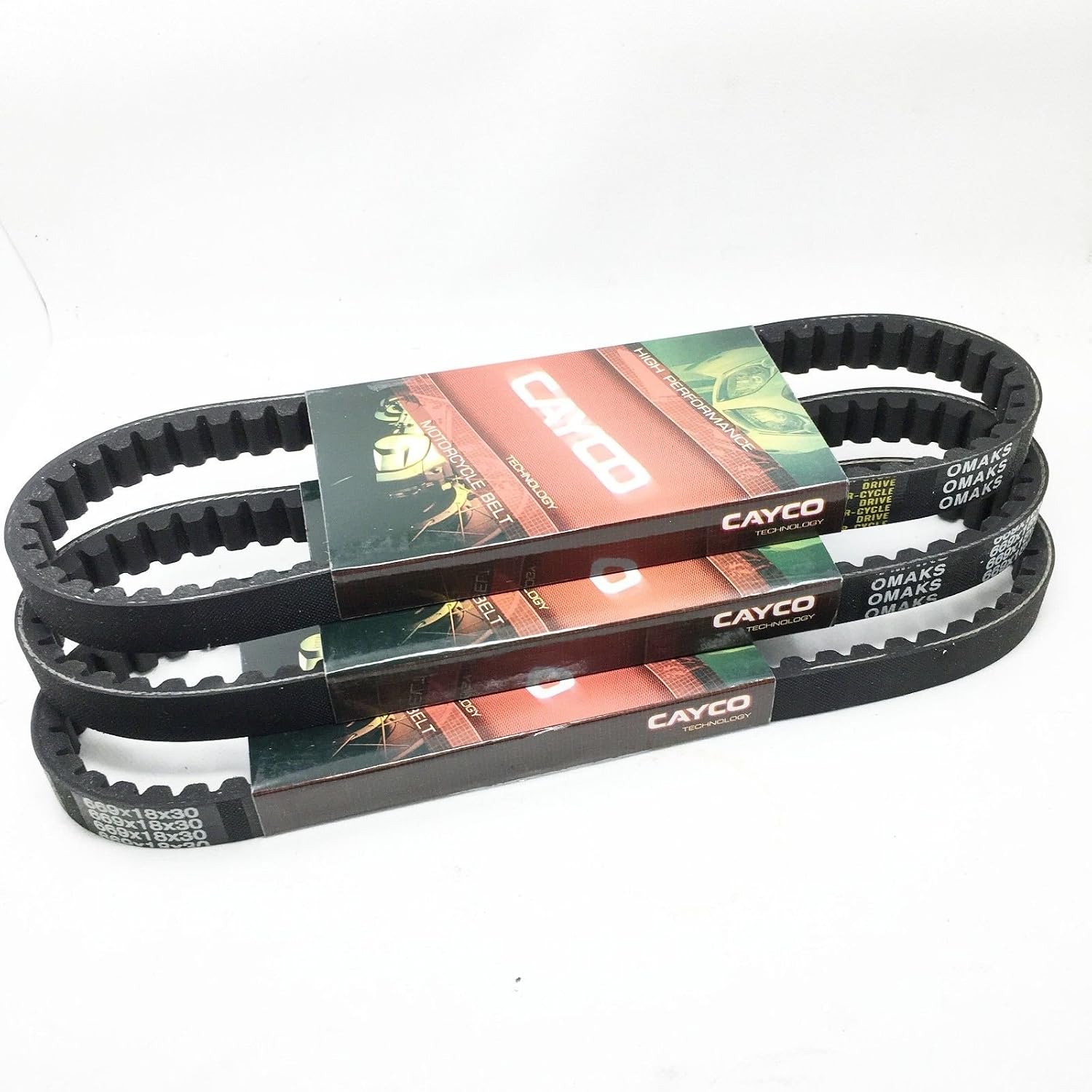 3X 669-18-30 Drive Belt 50cc- 49cc Scooter Moped buggy bike QMB139&GY6 ...