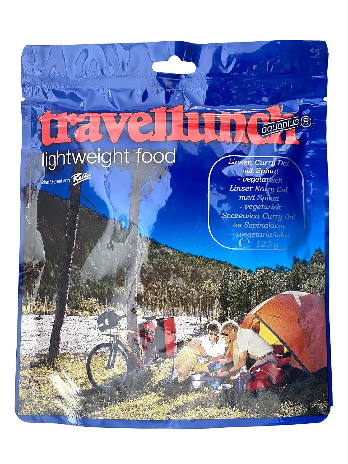 Travellunch Lentils Curry Dal with Spinach EPa MRE Trekking Food 250 g ...