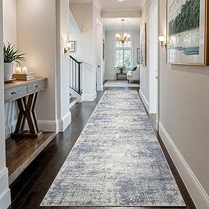 Amazon.com: 3x14 Hallway Washable Runner Rug - Non-Slip Kitchen Rugs ...
