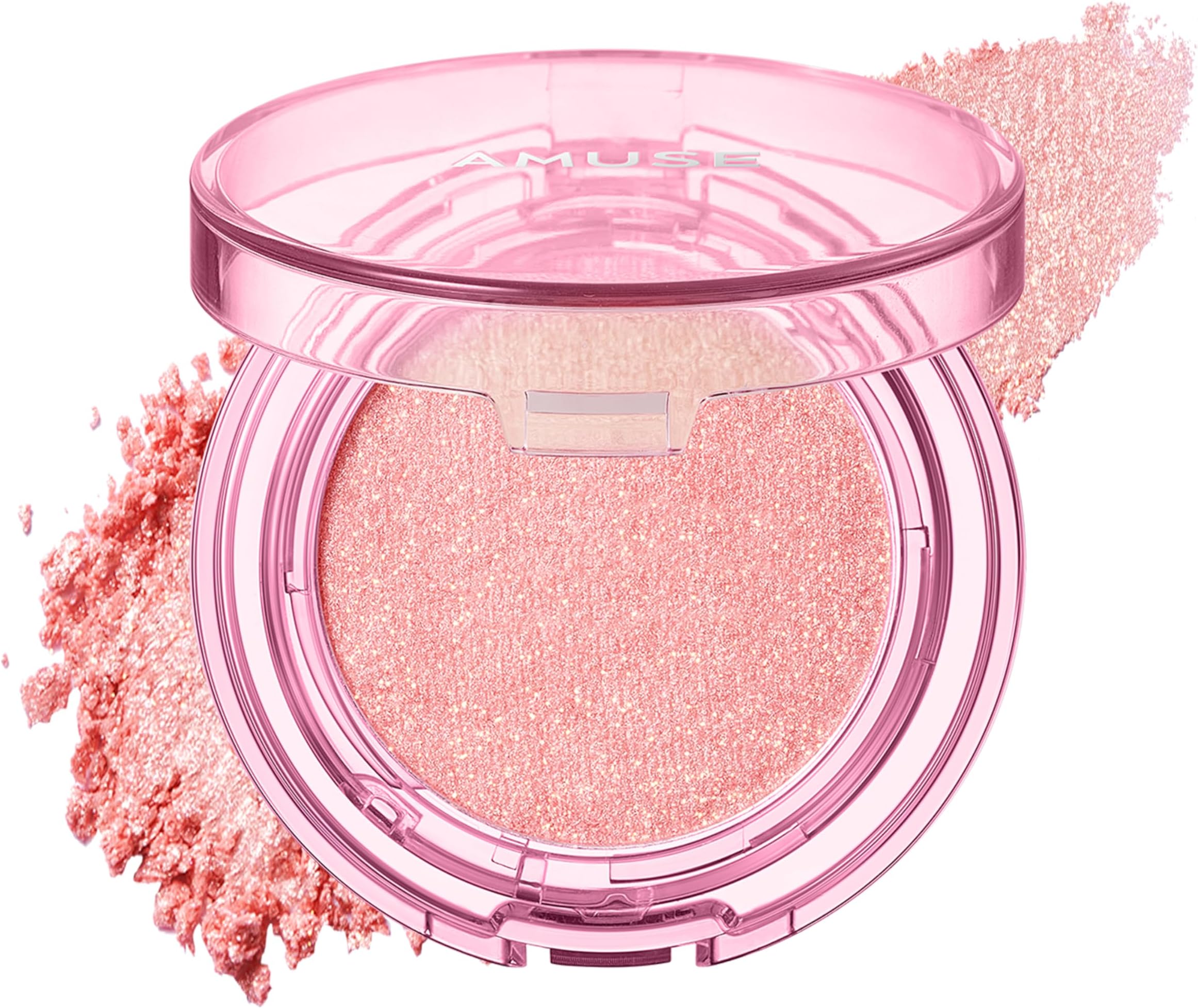Amazon.com: Amuse SEOUL Face Diamond Pink Diamond Highlighter | High ...