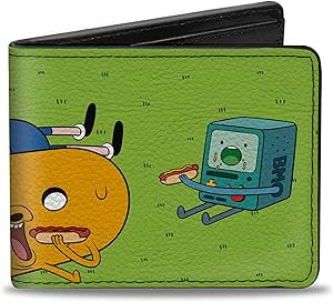 Amazon.com: Buckle-Down Cartoon Network Bifold Wallet with Standard ...