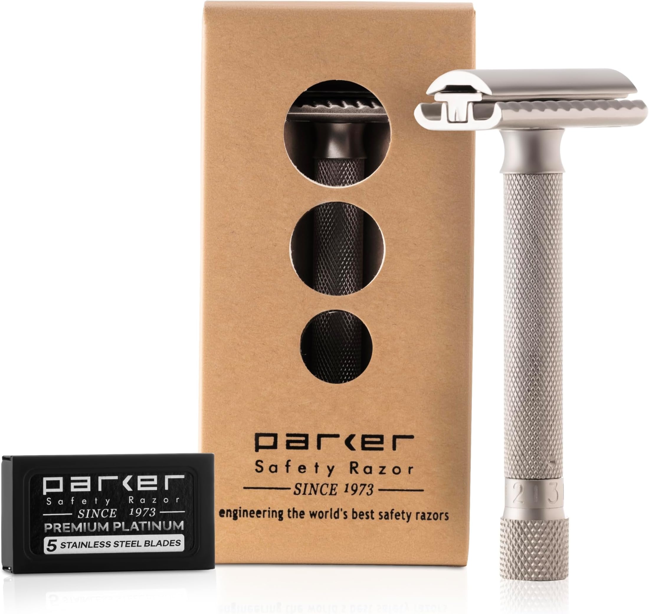 Amazon.com: Pearl Flexi Adjustable Safety Razor Version V12 - Reusable ...