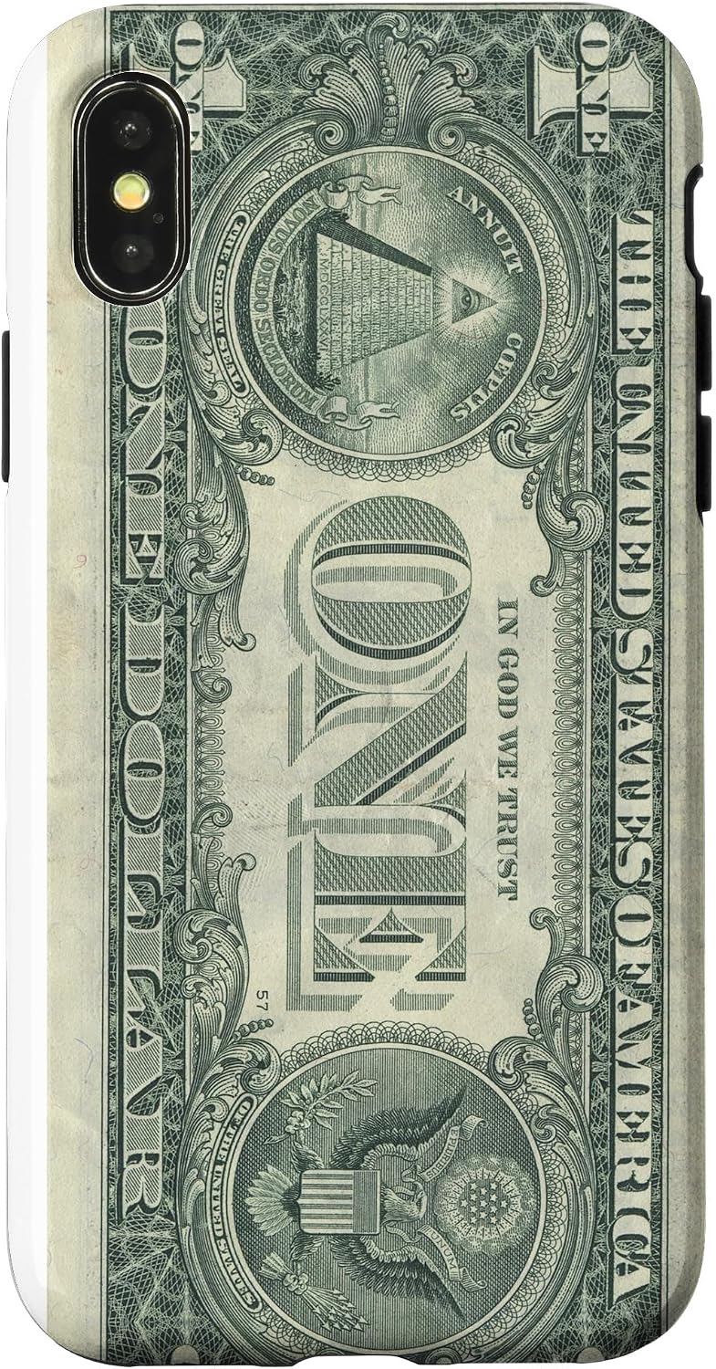 Amazon.com: iPhone X/XS One Dollar Bill Case : Cell Phones & Accessories