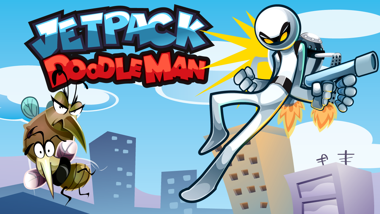 Jetpack Doodle Man by Free Action Games Plus Fun Apps - App on the ...