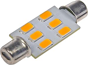 Amazon.com: Dorman 211A-HP 211 Amber 2 Watt Led Bulb Compatible with ...