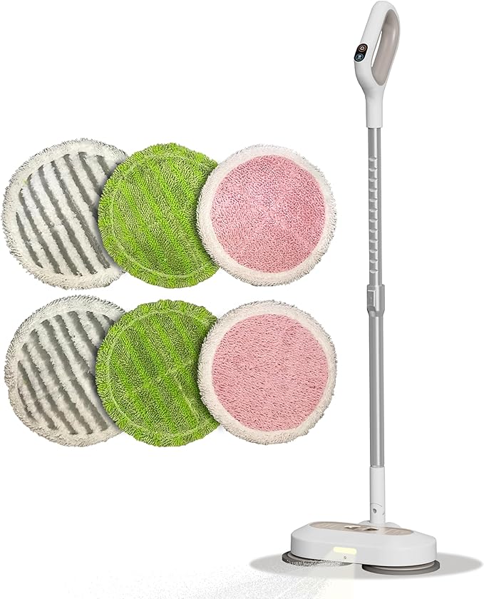Amazon.com: Impecca Electric Mop, Cordless Spinning Mop with Dual Motor ...