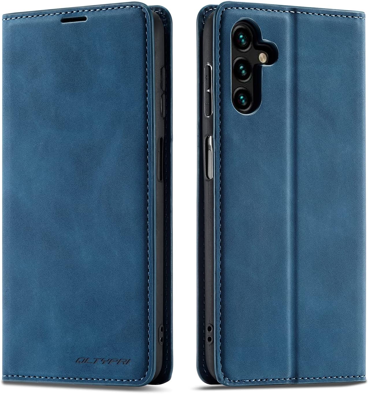 QLTYPRI Case for Samsung Galaxy A35 5G, Premium PU Leather Cover TPU ...