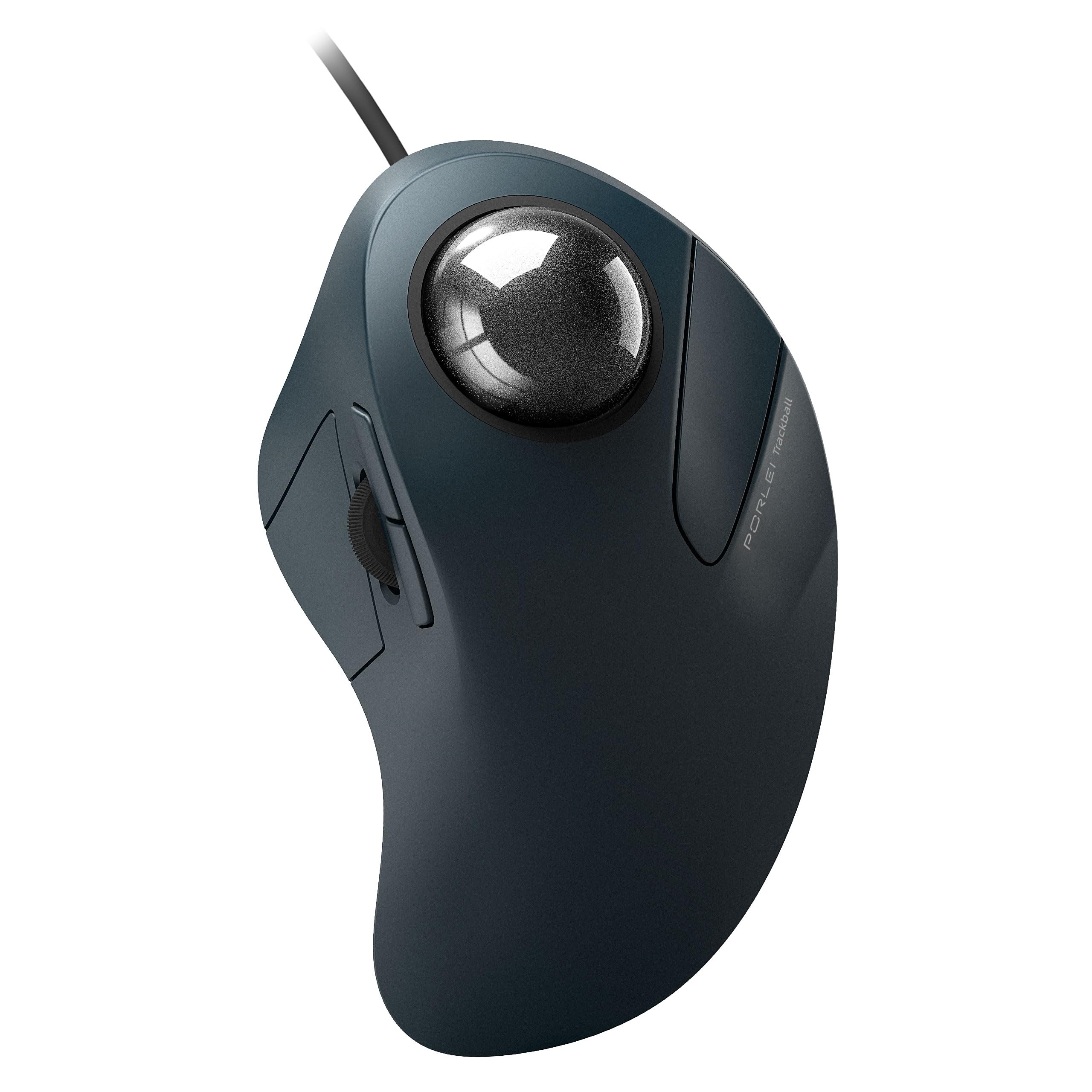 Amazon.com: PORLEI Wired Trackball Mouse, Easy Index Finger Control ...