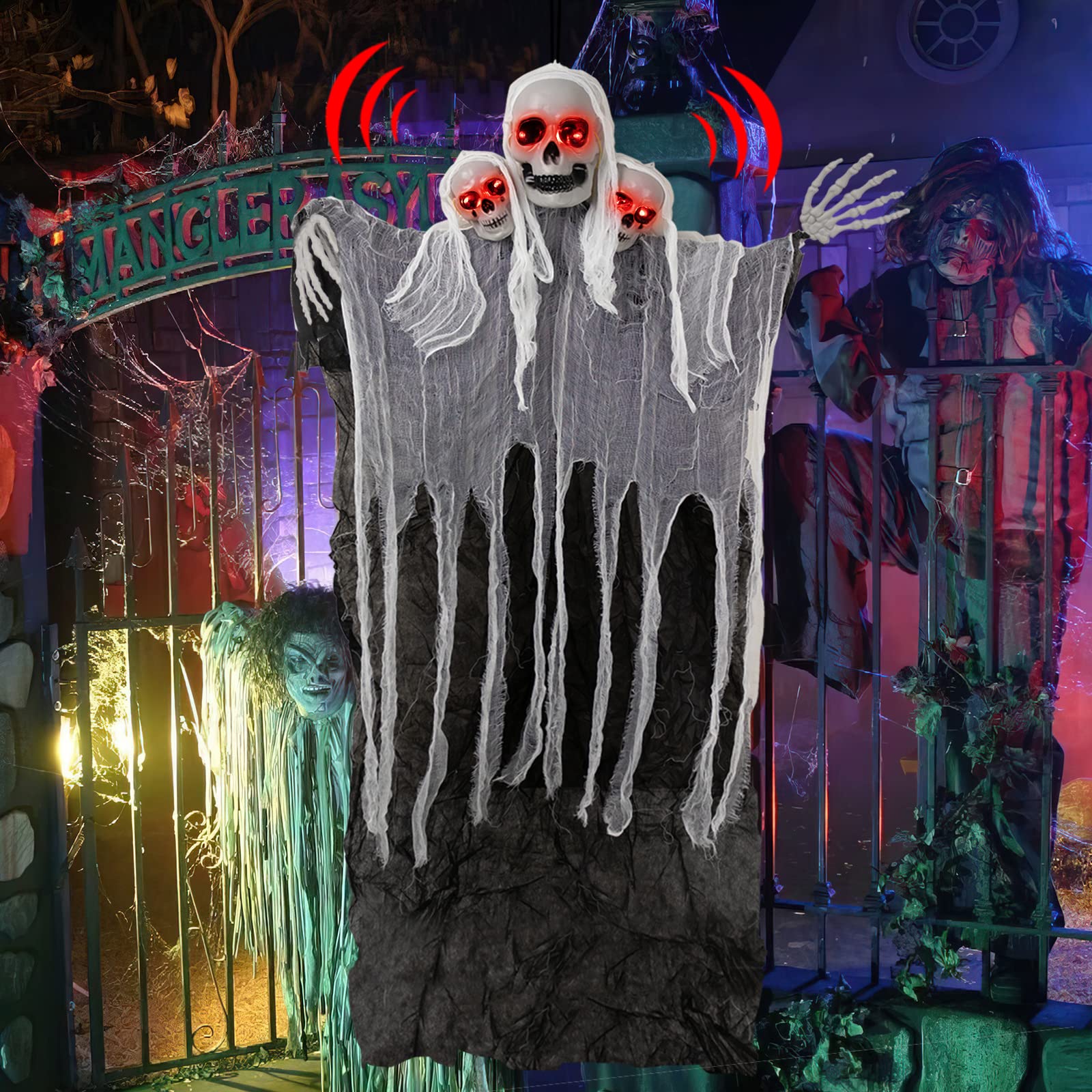 Scary Halloween Decorations For Outside