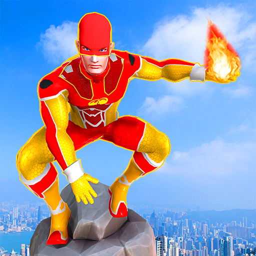 Fire Superhero Games, Flame Superhero Fighting Games, Flying Hero Crime ...