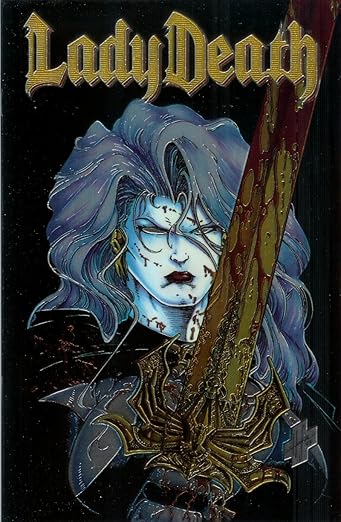 Lady Death #1 The Original Lady Death Holo-Chrome Cover: Brian Pulido ...
