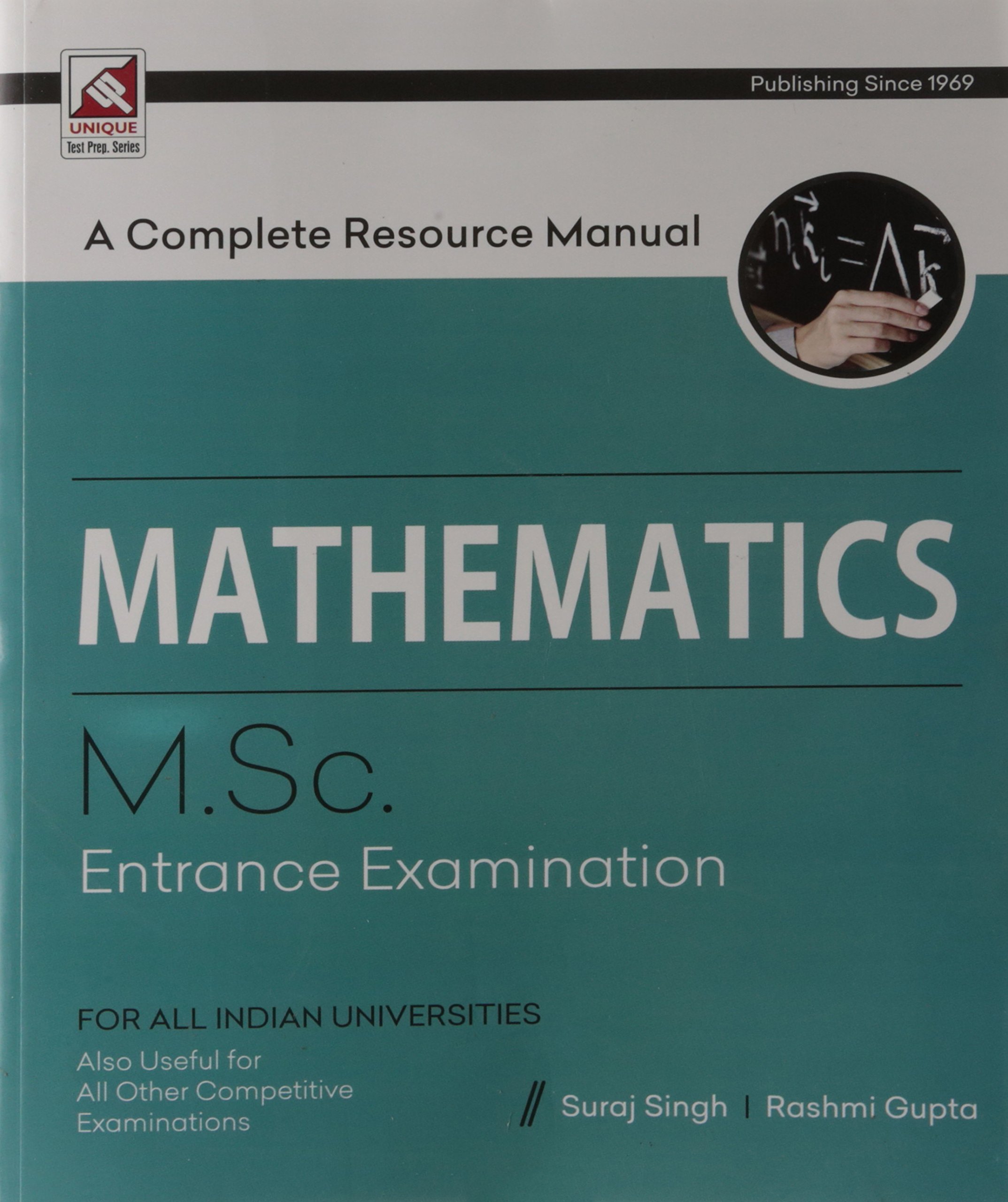 Buy Mathematics - A Complete Guide: M.Sc Entrance Examination Book ...