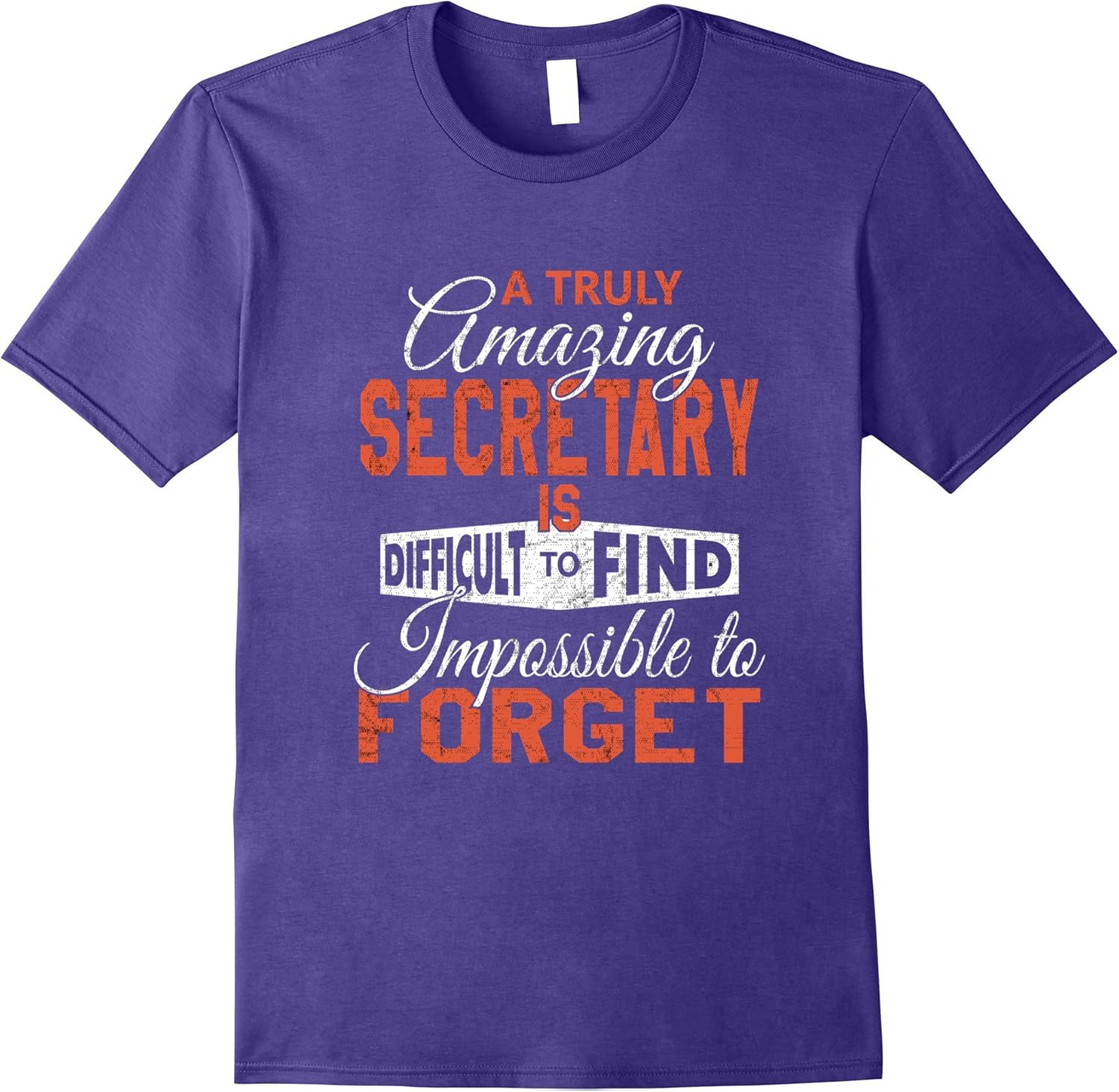 Amazon.com: Amazing Secretary Difficult to Find T-Shirt for Admin ...