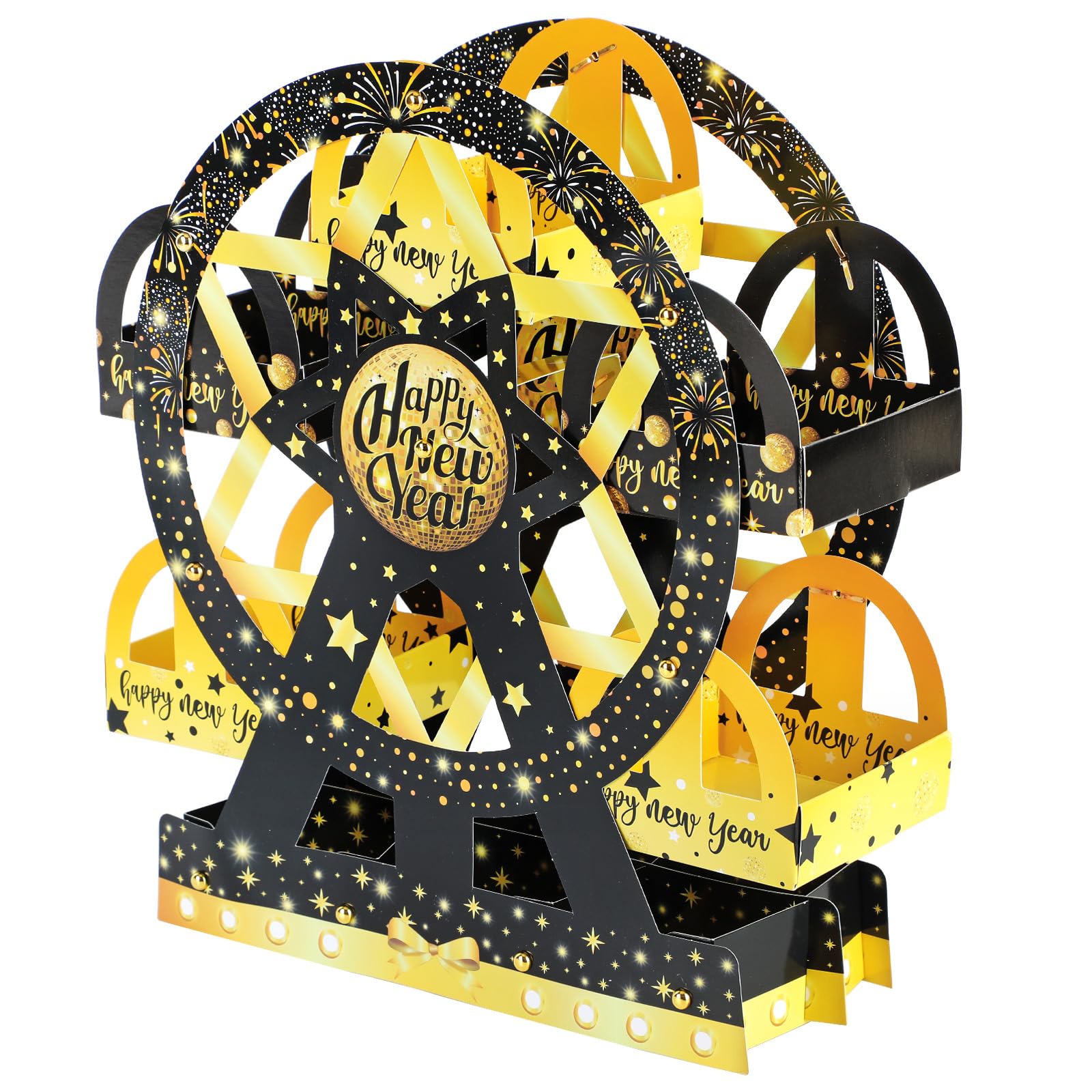 Amazon.com: HOWAF New Years Ferris Wheel Cupcake Holder with 5 Boxes ...