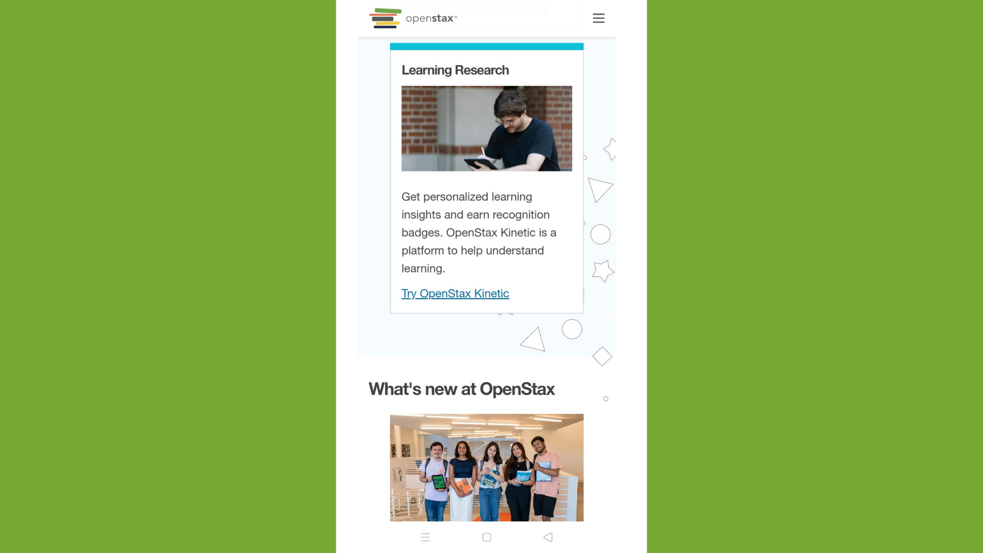 OpenStax app - App on Amazon Appstore