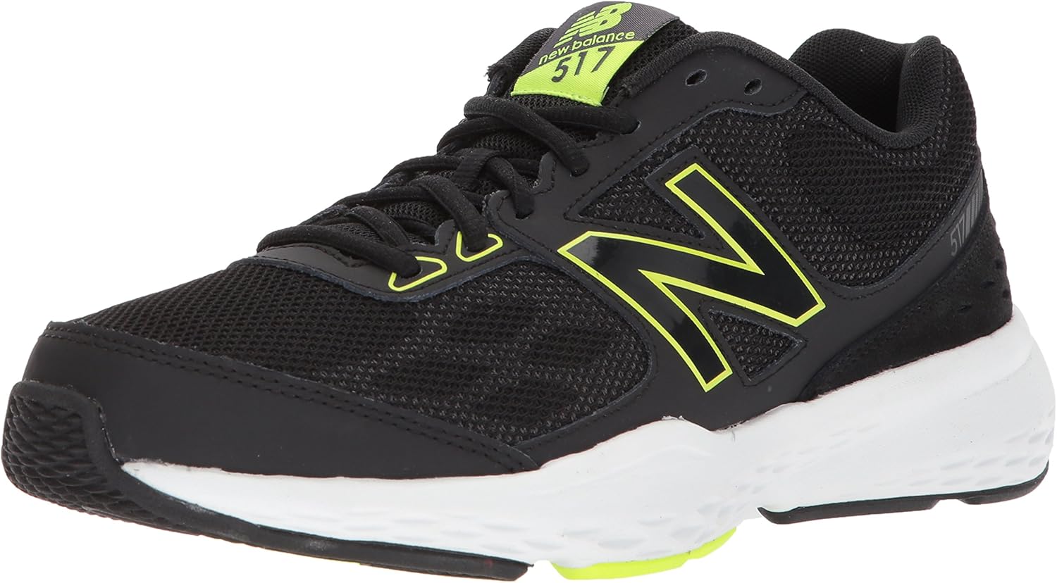 Amazon.com | New Balance Men's 517 V1 Cross Trainer, Black/Hi-Lite, 7.5 ...