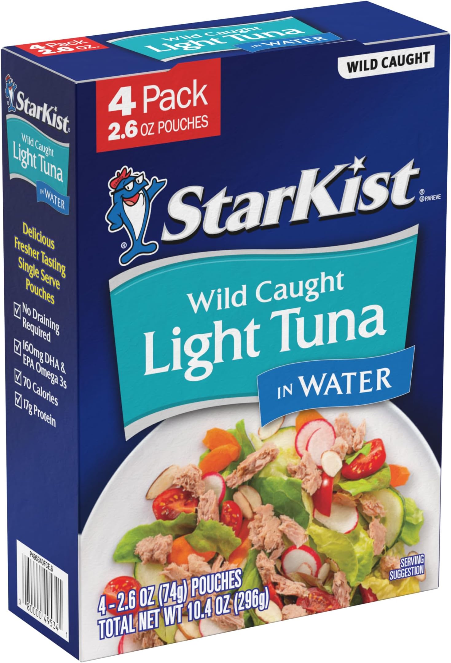 Amazon.com: Starkist Tuna Creations, Hickory Smoked, Single Serve 2.6 ...