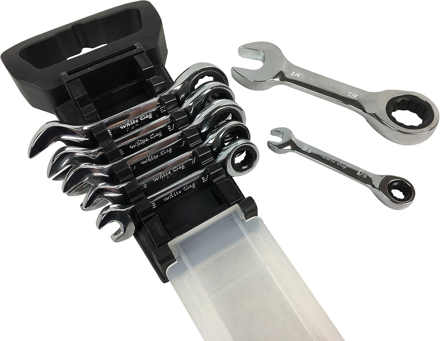 7PC SET STUBBY COMBINATION RATCHET WRENCH SAE - Amazon.com