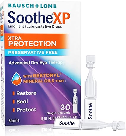 Amazon.com: Soothe XP Preservative Free Eye Drops, Xtra Protection ...