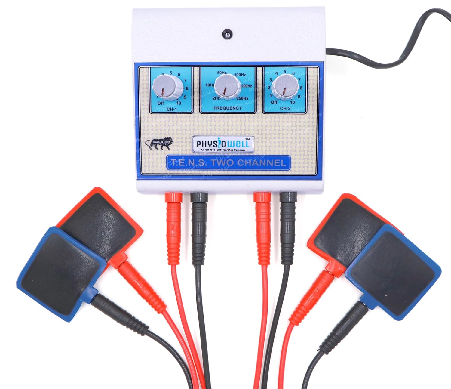 Physiowell Mini Tens 2 Channel Tens Machine for Physiotherapy Nerve ...