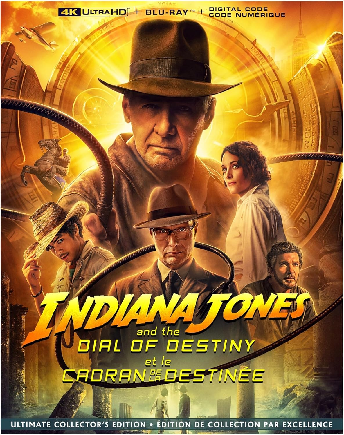 Disney Indiana Jones Dial Of Destiny Blu-ray Final Adventure