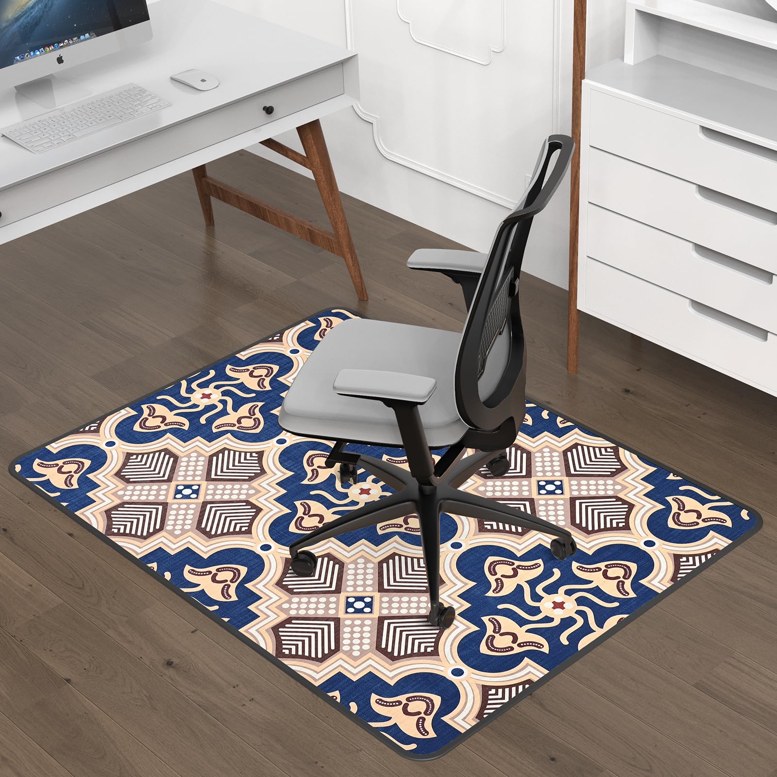 Snapklik.com : Heavy Duty Office Chair Mat For Carpet And Hardwood ...
