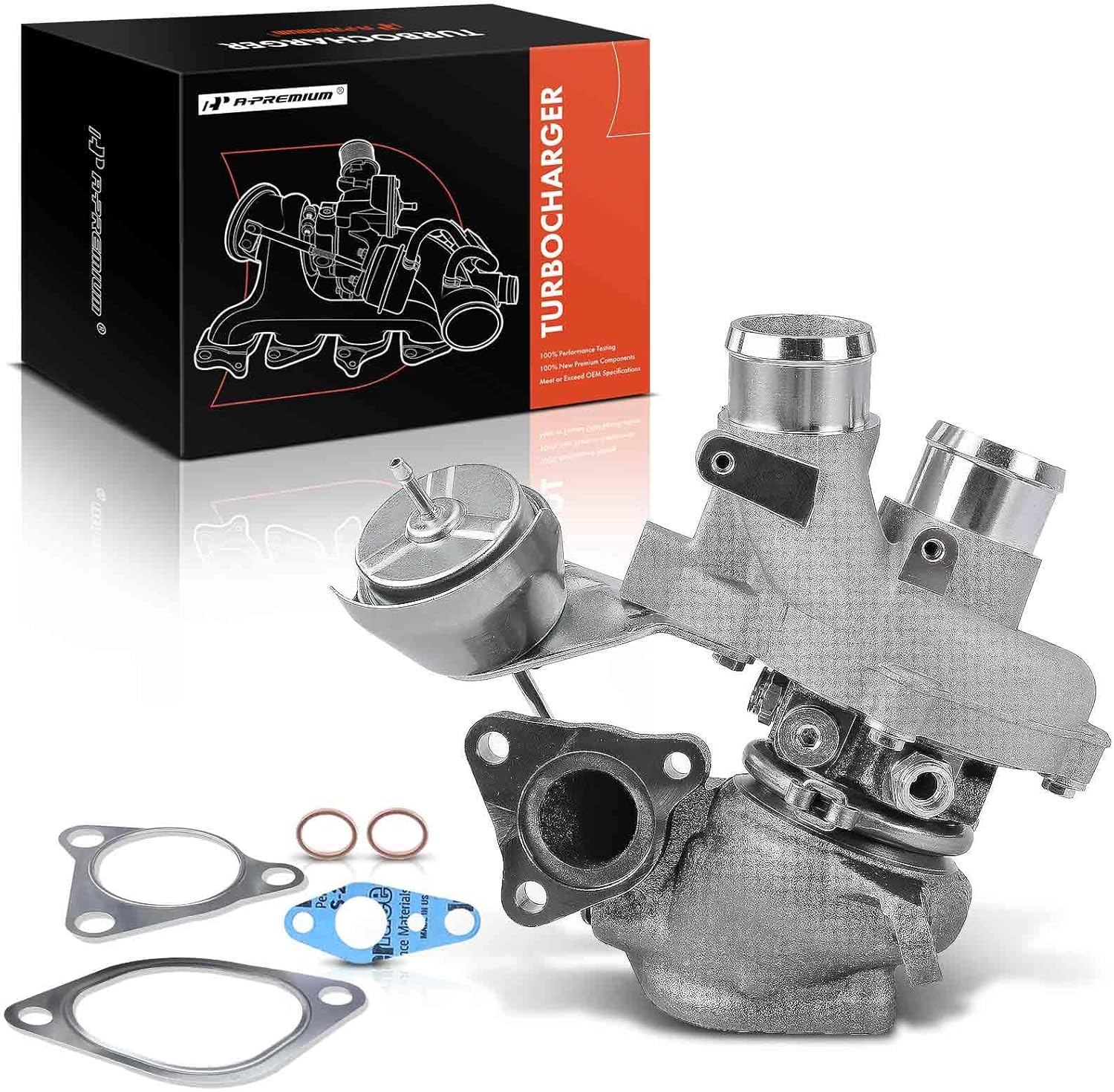 A-Premium Left Side Complete Turbocharger Turbo Kit with Gasket ...