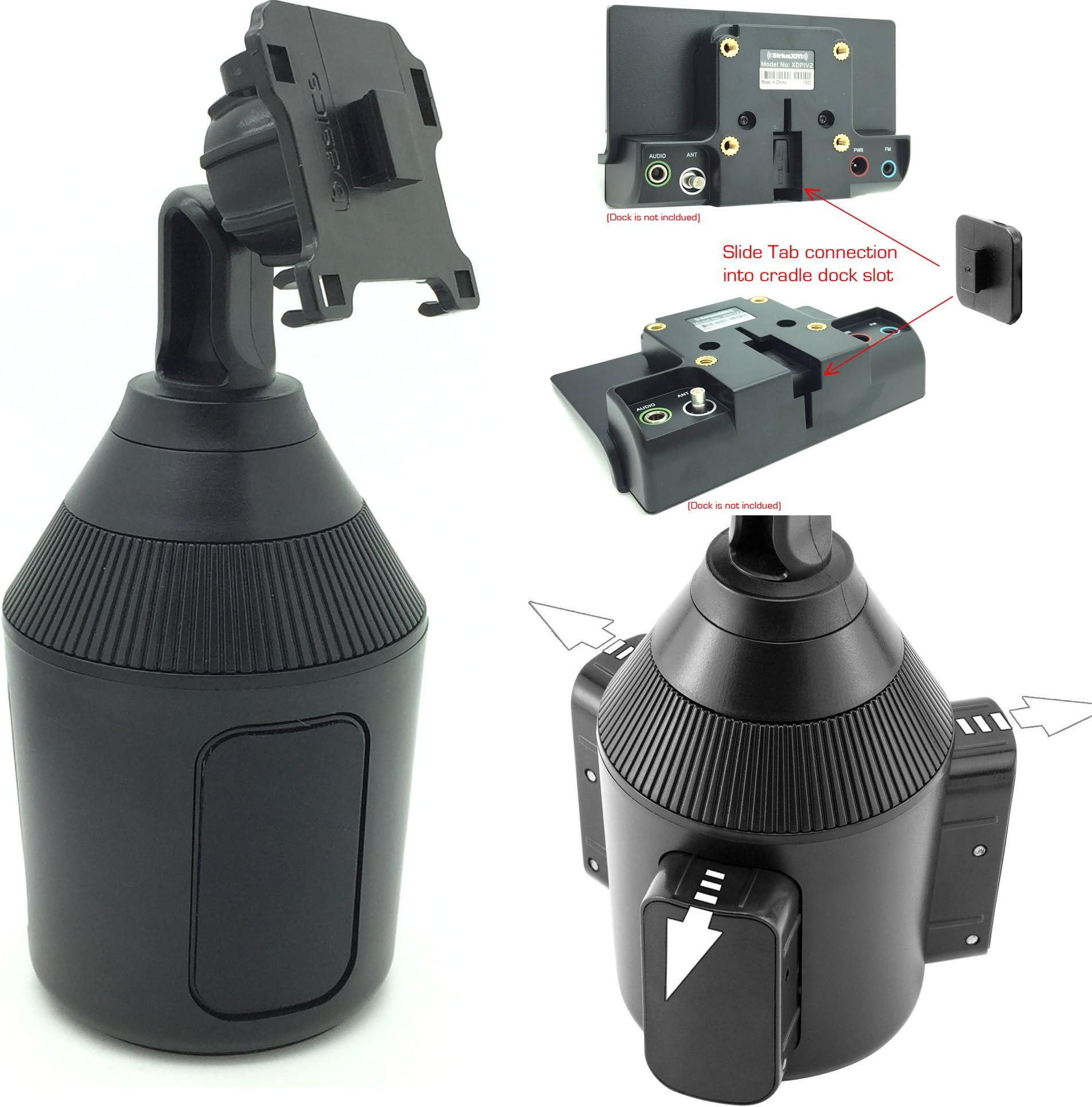 Amazon.com: ChargerCity Windshield Suction Mount for Sirius XM Onyx EZR ...